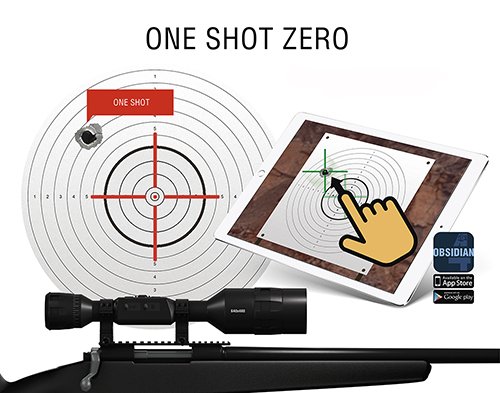 ATN ThOR 4 1.25-5x, 384x288, Thermal Rifle Scope w/Ultra Sensitive Next Gen Sensor, WiFi, Image Stabilization, Range Finder, Ballistic Calculator and IOS and Android Apps , Black