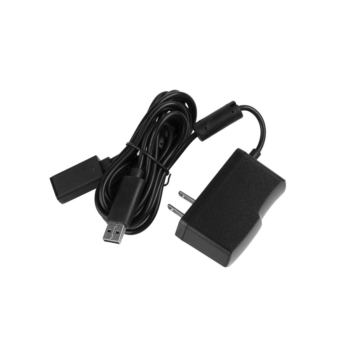 VSEER Kinect USB AC Adapter Power Supply Cable Cord Replacement Adapter for Mircosoft Xbox 360 Kinect Sensor System,Black