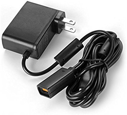 VSEER Kinect USB AC Adapter Power Supply Cable Cord Replacement Adapter for Mircosoft Xbox 360 Kinect Sensor System,Black