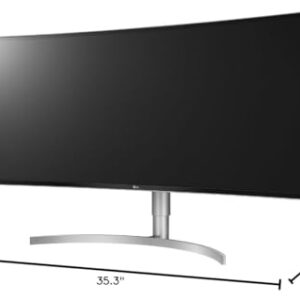 LG 38WK95C-W 38-Inch Class 21:9 Curved UltraWide WQHD+ Monitor with HDR 10 (2018)