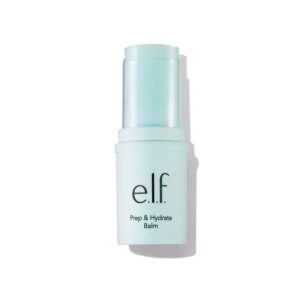 e.l.f. prep & hydrate balm, water-based, versatile, lightweight, hydrates instantly, helps improve skin texture, primes, infused with shea butter, cocoa, aloe and grape, 0.5 oz, 1 count