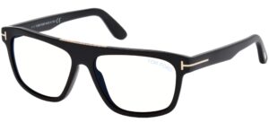 sunglasses tom ford ft 0628 cecilio- 02 001 shiny black, shiny black/ blue block lenses, 57/15/145