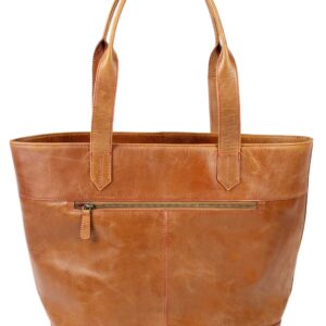 Rawlings Baseball Stitch Large Tote Tan