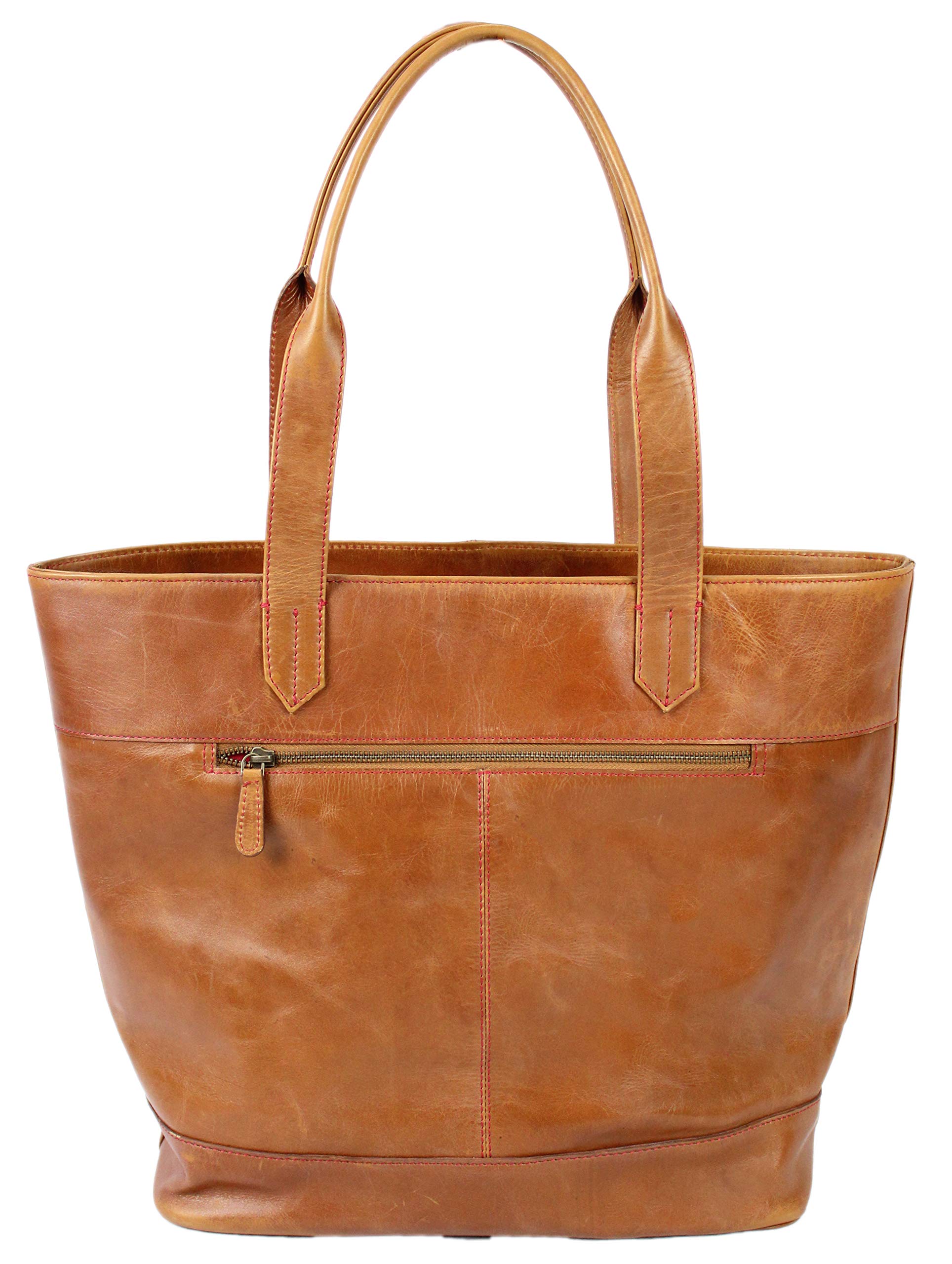 Rawlings Baseball Stitch Large Tote Tan