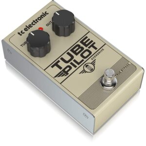 TC Electronic TUBE PILOT OVERDRIVE 12AX7-Equipped Real Tube Overdrive Pedal with Warm and Expressive Sound