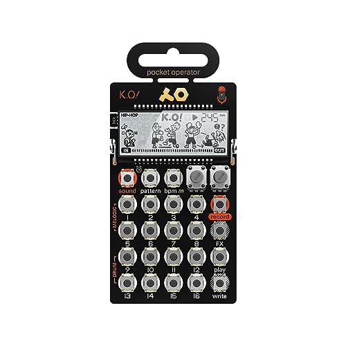 Teenage Engineering Pocket Operator PO-33 K.O.! Micro Sampler and Drum Machine with Built-in Microphone, Sequencer and Effects