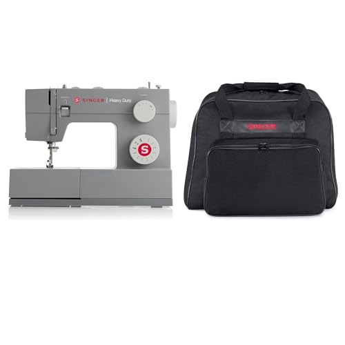 SINGER | Heavy Duty 4411 Sewing Machine with 11 Built-In Stitches, & Black Carrying Case - Sewing Made Easy