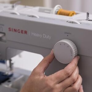 SINGER | Heavy Duty 4411 Sewing Machine with 11 Built-In Stitches, & Black Carrying Case - Sewing Made Easy