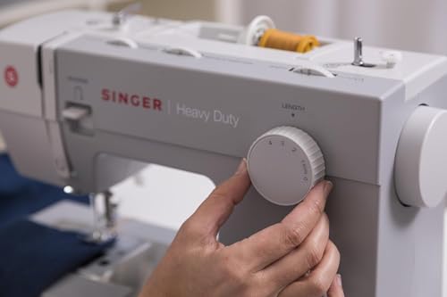 SINGER | Heavy Duty 4411 Sewing Machine with 11 Built-In Stitches, & Black Carrying Case - Sewing Made Easy