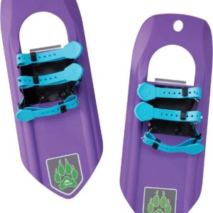 MSR Tyker Kids' Snowshoes for Children (Pair), Purple Power, 17"