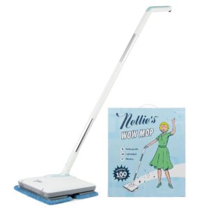 nellie's wow mop- cordless, light-weight and rechargeable