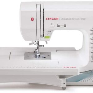 SINGER | Quantum Stylist 9960 Computerized Portable Sewing Machine with 600-Stitches with Machine Tote