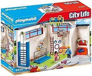 playmobil gym building set