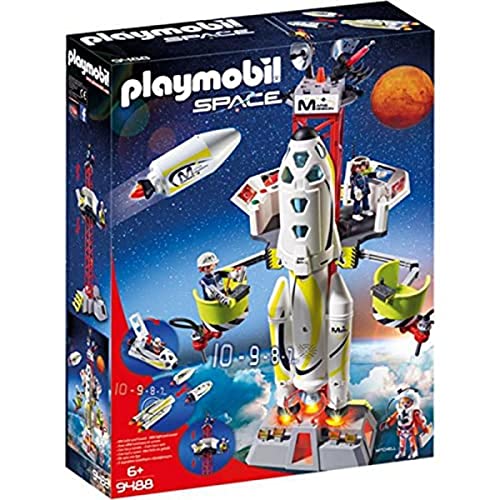 Playmobil Mission Rocket with Launch Site, Multi