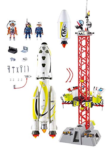 Playmobil Mission Rocket with Launch Site, Multi