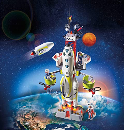 Playmobil Mission Rocket with Launch Site, Multi