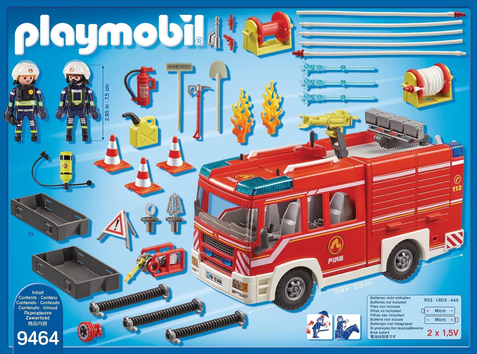 Playmobil Fire Engine