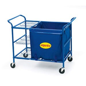 angeles rolling ball cart, gym sports equipment storage, rolling utility cart