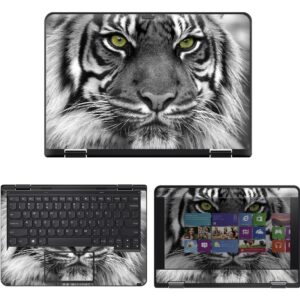 Decalrus - Protective Decal Tiger Skin Sticker for Lenovo ThinkPad Yoga 11e (4th Gen.) (11.6" Screen) case Cover wrap LEthinkkpadYoga11E_4G-87