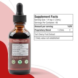 Cherry Force - Advanced Tart Cherry Extract - Real Tart Cherries - Rich in Phytonutrients - Liquid Extract for Better Absorption