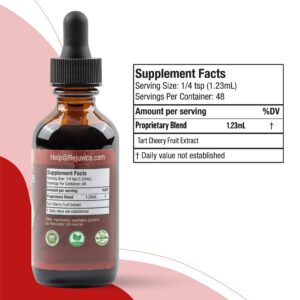 Cherry Force - Advanced Tart Cherry Extract - Real Tart Cherries - Rich in Phytonutrients - Liquid Extract for Better Absorption