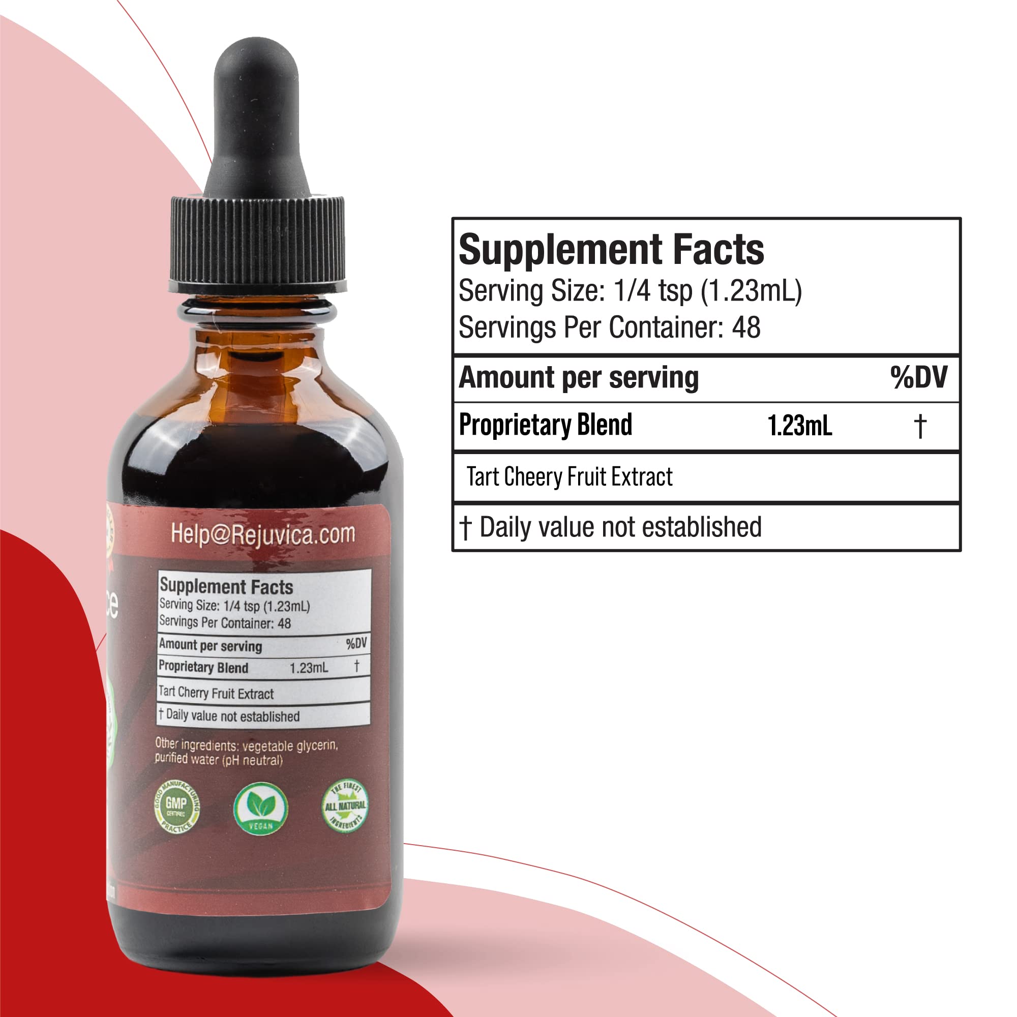 Cherry Force - Advanced Tart Cherry Extract - Real Tart Cherries - Rich in Phytonutrients - Liquid Extract for Better Absorption