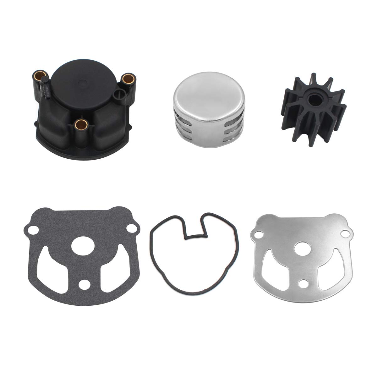 UanofCn 984461 New Water Pump Impeller Kit Replaces OMC Cobra 1986-1993 777128 983895