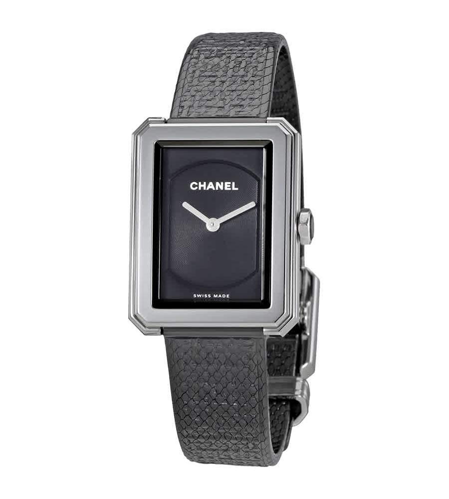 Chanel Boy-Friend Black Dial Ladies Watch H5317