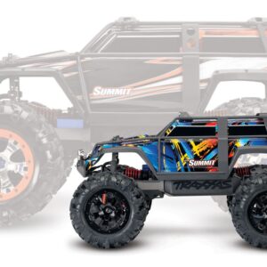 Traxxas 72054-5 1/16 Summit: 4WD Extreme Terrain Monster Truck with TQ 2.4GHz Radio System