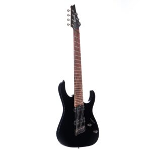 ibanez rgms7 rg multi scale black 7-string