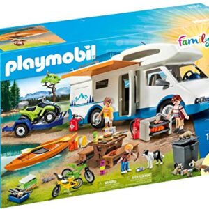 Playmobil Camping Mega Set Toy, Multicolor