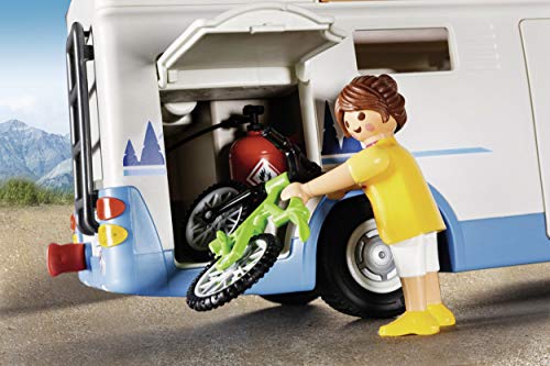 Playmobil Camping Mega Set Toy, Multicolor