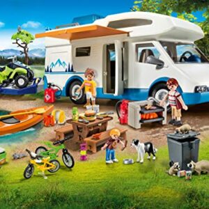 Playmobil Camping Mega Set Toy, Multicolor