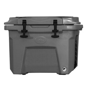 polaris northstar 30 quart cooler, portable ice chest, durable, lockable, keeps ice cold longer, easy to carry, tie-down cooler for off-road, camping, hunting, fishing, picnics, beverages - 2883424