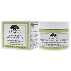 Origins A Perfect World SPF 40, Age-Defense Moisturizer With White Tea, 1.7 Fl Oz