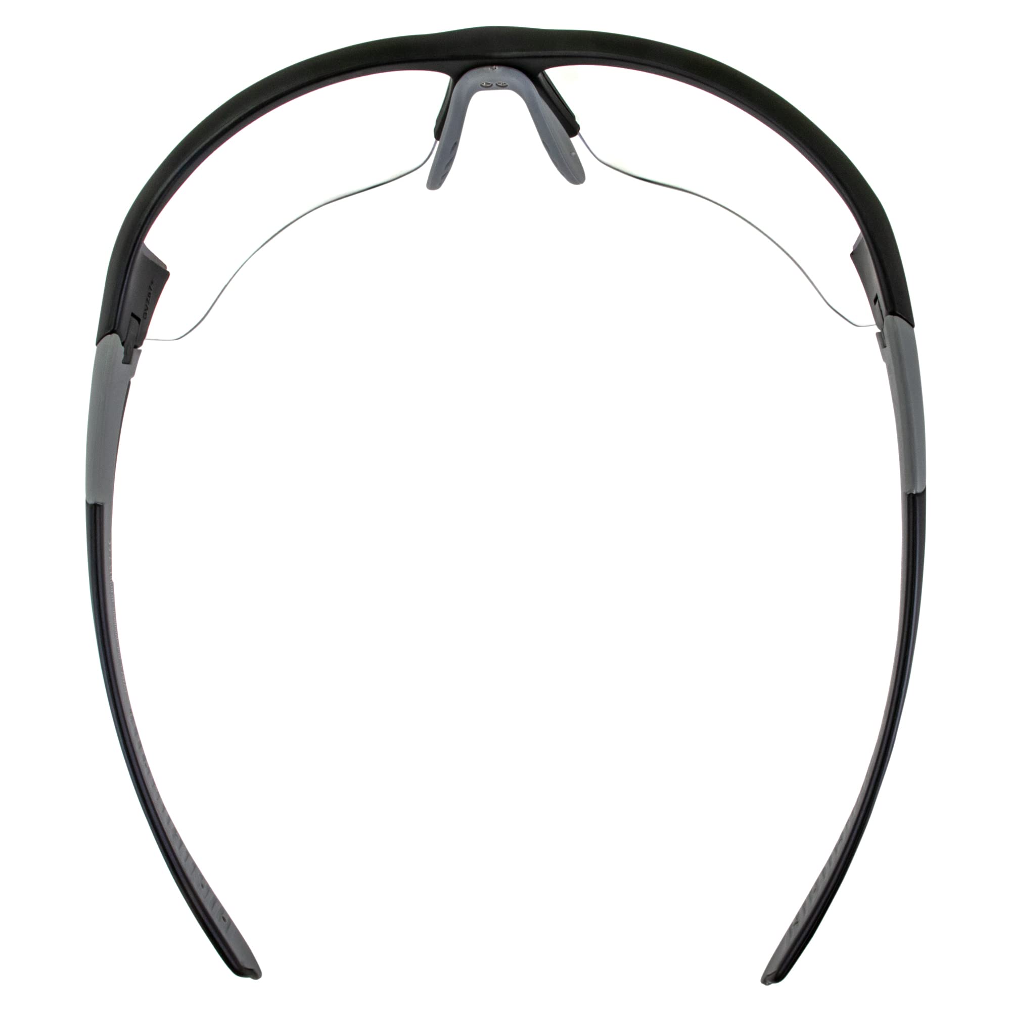 Global Vision Eyewear Hercules 7 Safety Glasses Black Frame (Clear)