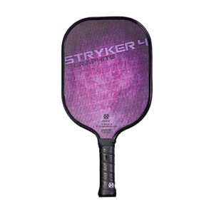 Onix Graphite Stryker Pickleball Paddle Features Oversized, Nomex, Paper Honeycomb Core, and Graphite Face