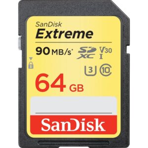 SanDisk SDSDXVE-064G-ANCIN 64GB Extreme SDXC Memory UHS-I Card 2-Pack