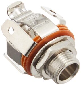 pure tone multi contact stereo output 1/4" jack, nickel