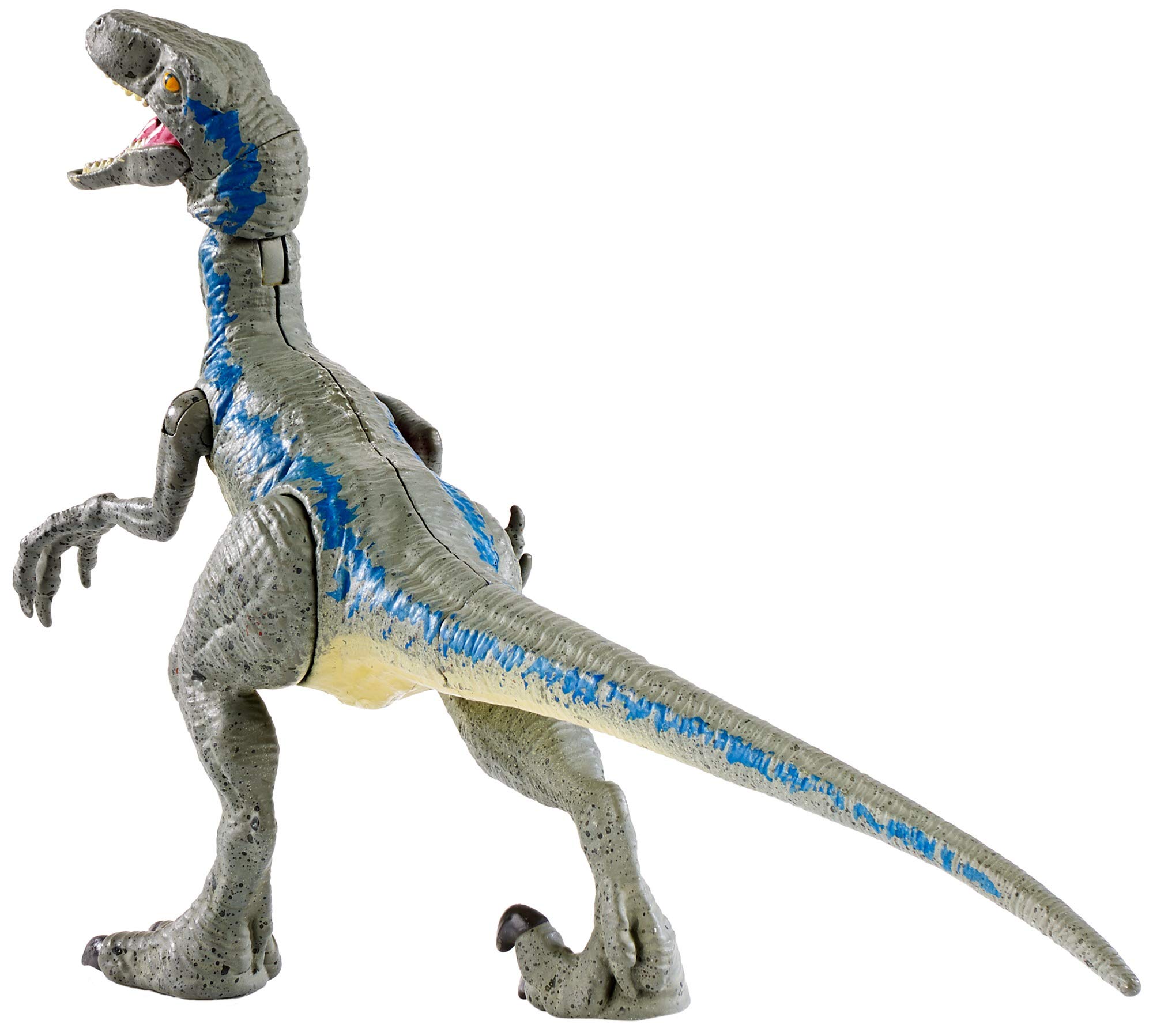 JURASSIC WORLD BATTLE DAMAGE Velociraptor Blue