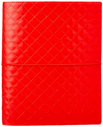 Filofax A5 Domino Luxe Organiser - Red