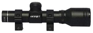 osprey global sd2.5x20dp : osprey standard series 2.5x 20mm rifle/shotgun/.22 long rifle scope with duplex reticle - 1/2 moa