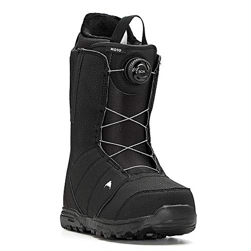 Burton Men's Moto BOA Snowboard Boots, Black, 10