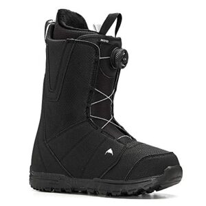 Burton Men's Moto BOA Snowboard Boots, Black, 10