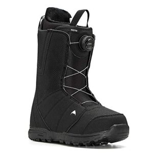 Burton Men's Moto BOA Snowboard Boots, Black, 10