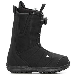 Burton Men's Moto BOA Snowboard Boots, Black, 10