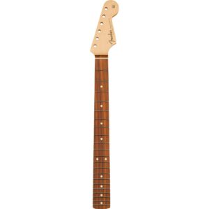 fender classic player 60s stratocaster neck, c shape, 21 medium jumbo frets, pau ferro fingerboard