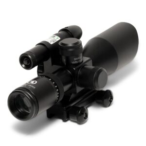 Osprey Global 2.5-10X40 Scope with Green Laser and Mil Dot Reticle