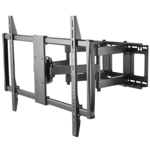 HumanCentric Full Motion Articulating TV Wall Mount Bracket | Fits 75, 80, 85, 90, 100" Flat Screen and Curved TV Monitors Up to 900 x 600 VESA | Features Full Motion Swivel, Tilt, & Rotation