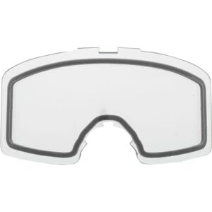 oakley line miner youth snow goggle replacement lens, clear, small